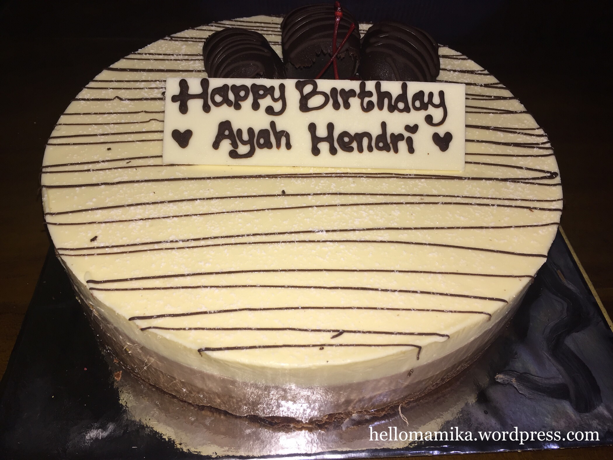 Valentines Birthday And Triple Mousse Cheese Cake Cizz Hellomamika